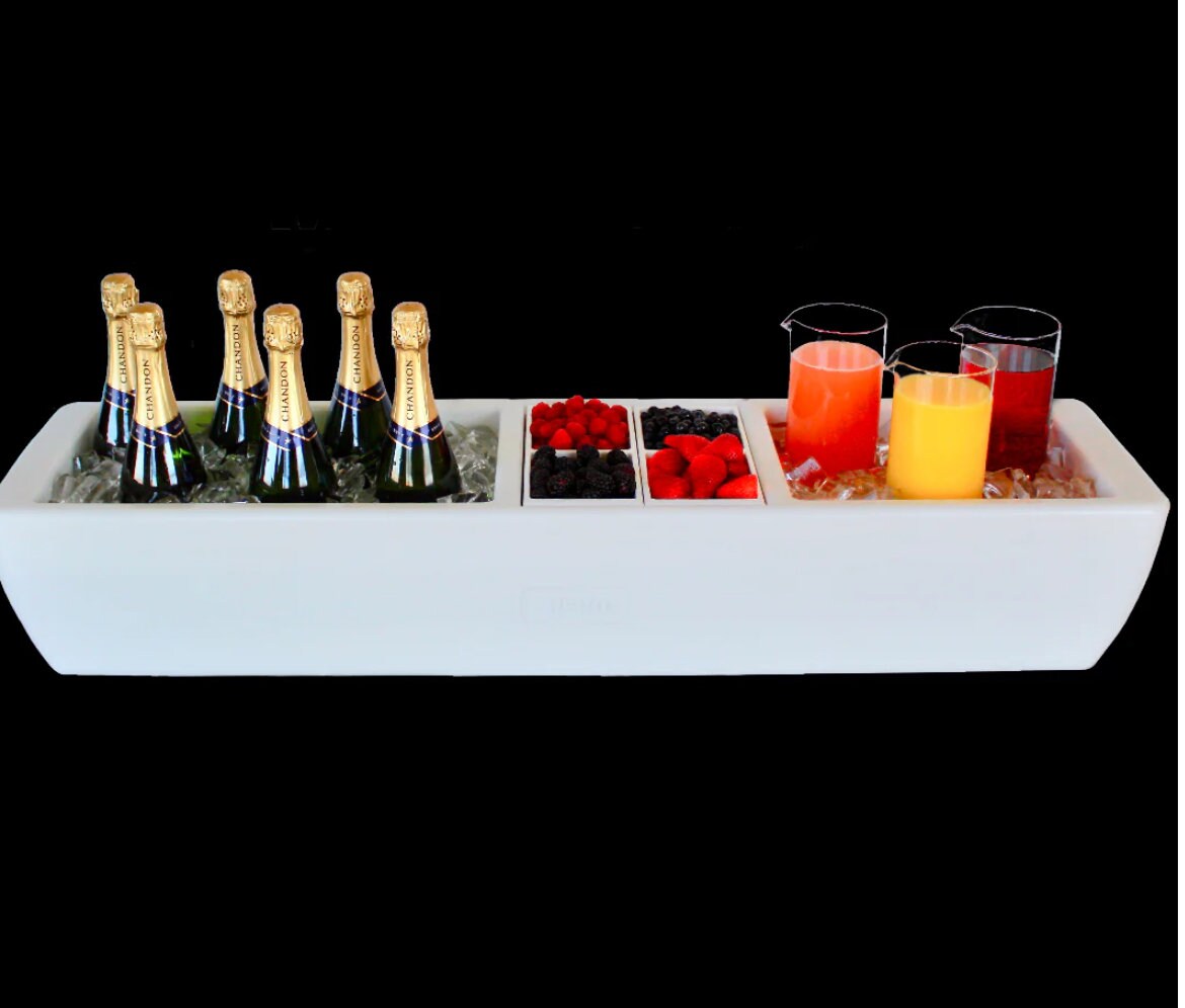 COOLER BEVERAGES DISPLAY Beers Drinks Party Display Beverages Branding ...