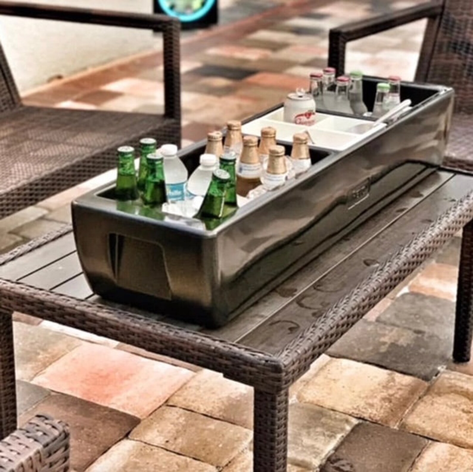 Cooler Bar Display Drinks Catering Party Display Beverages Branding ...