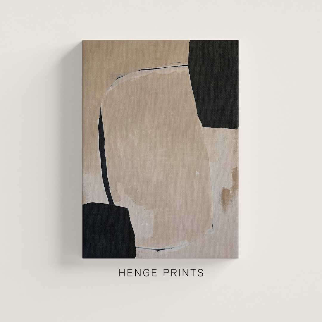 Earthy Abstract Painting Wall Art | Textural Art PRINTABLE Digital ...