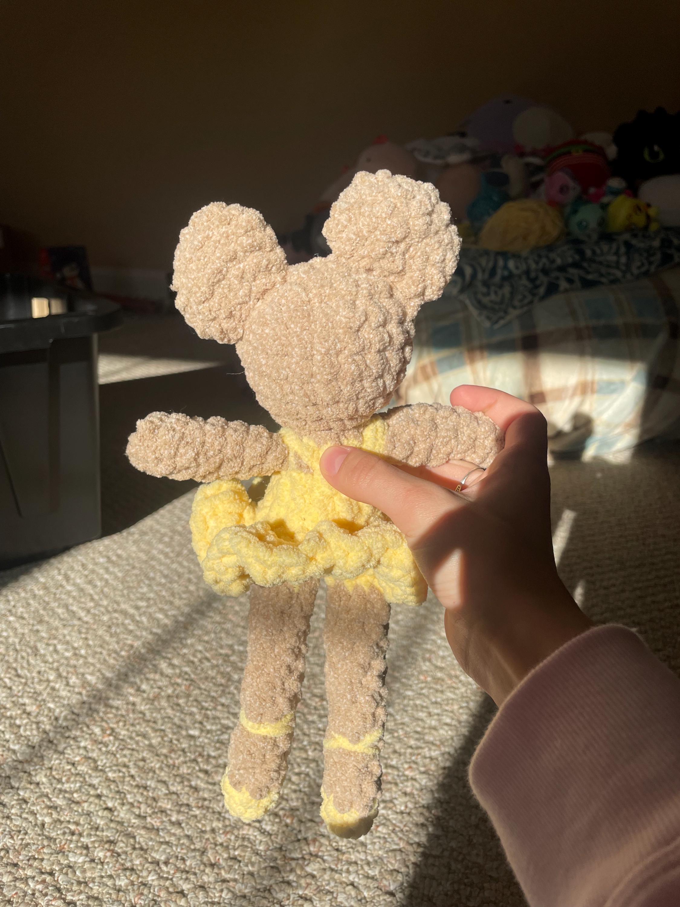 Crochet Ballerina Mouse | Handmade Amigurumi | Ballerinas | - Etsy