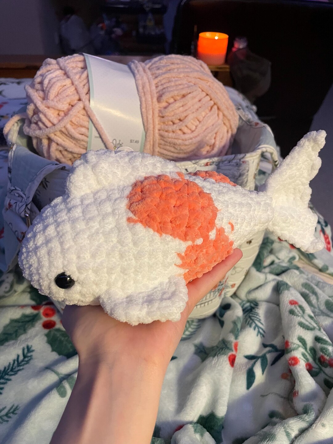 Crochet Koi Fish | Handmade Crochet | Koi Fish Plushie - Etsy