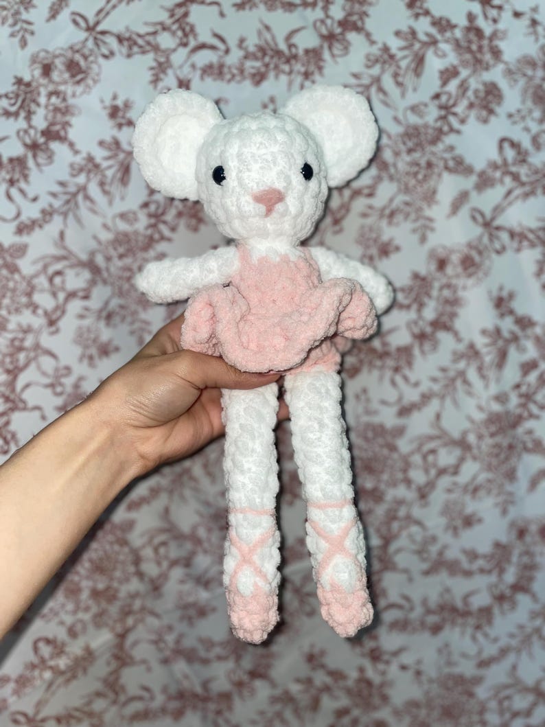 Crochet Ballerina Mouse | Handmade Amigurumi | Ballerinas | - Etsy
