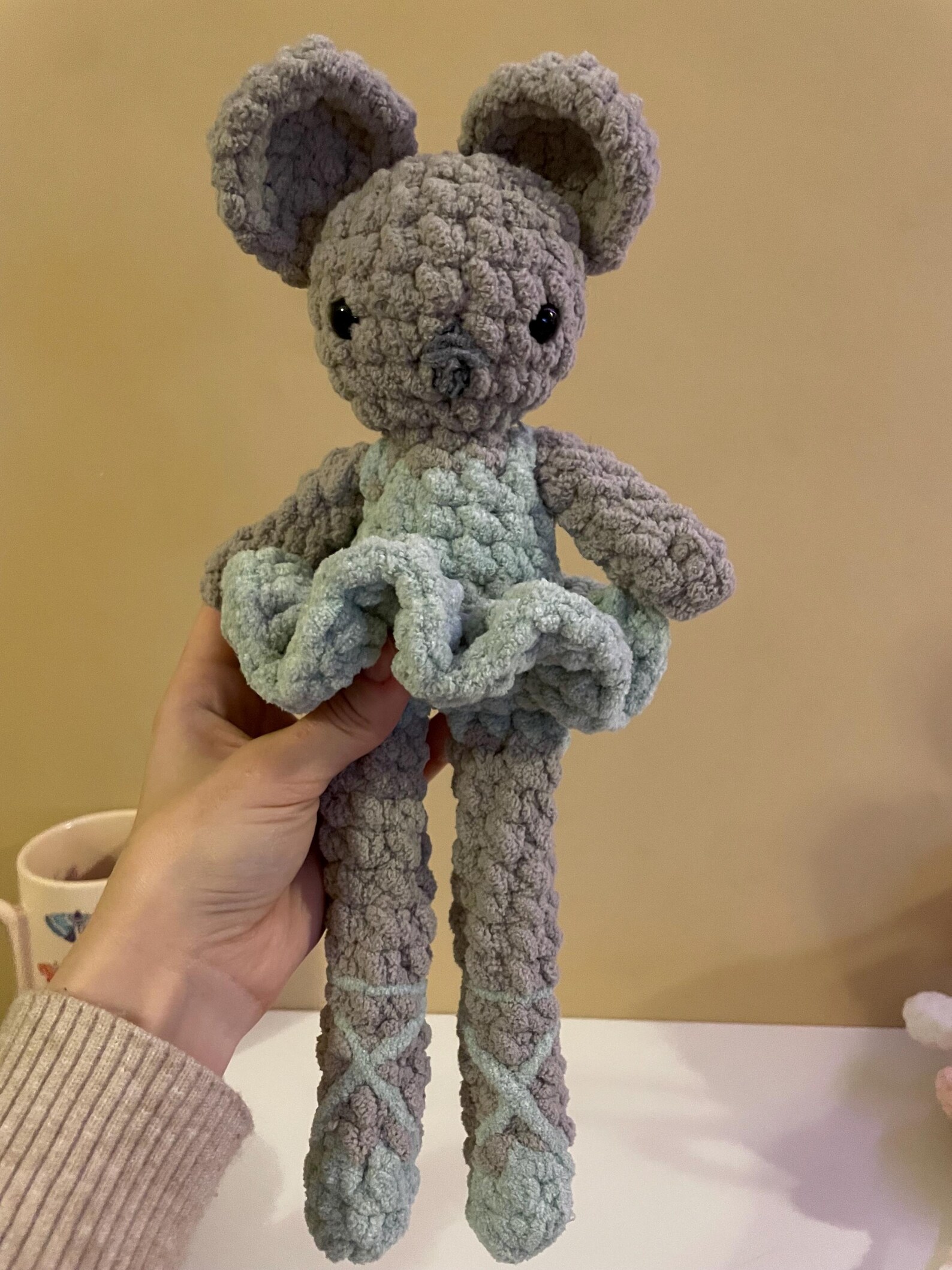 Crochet Ballerina Mouse | Handmade Amigurumi | Ballerinas | - Etsy