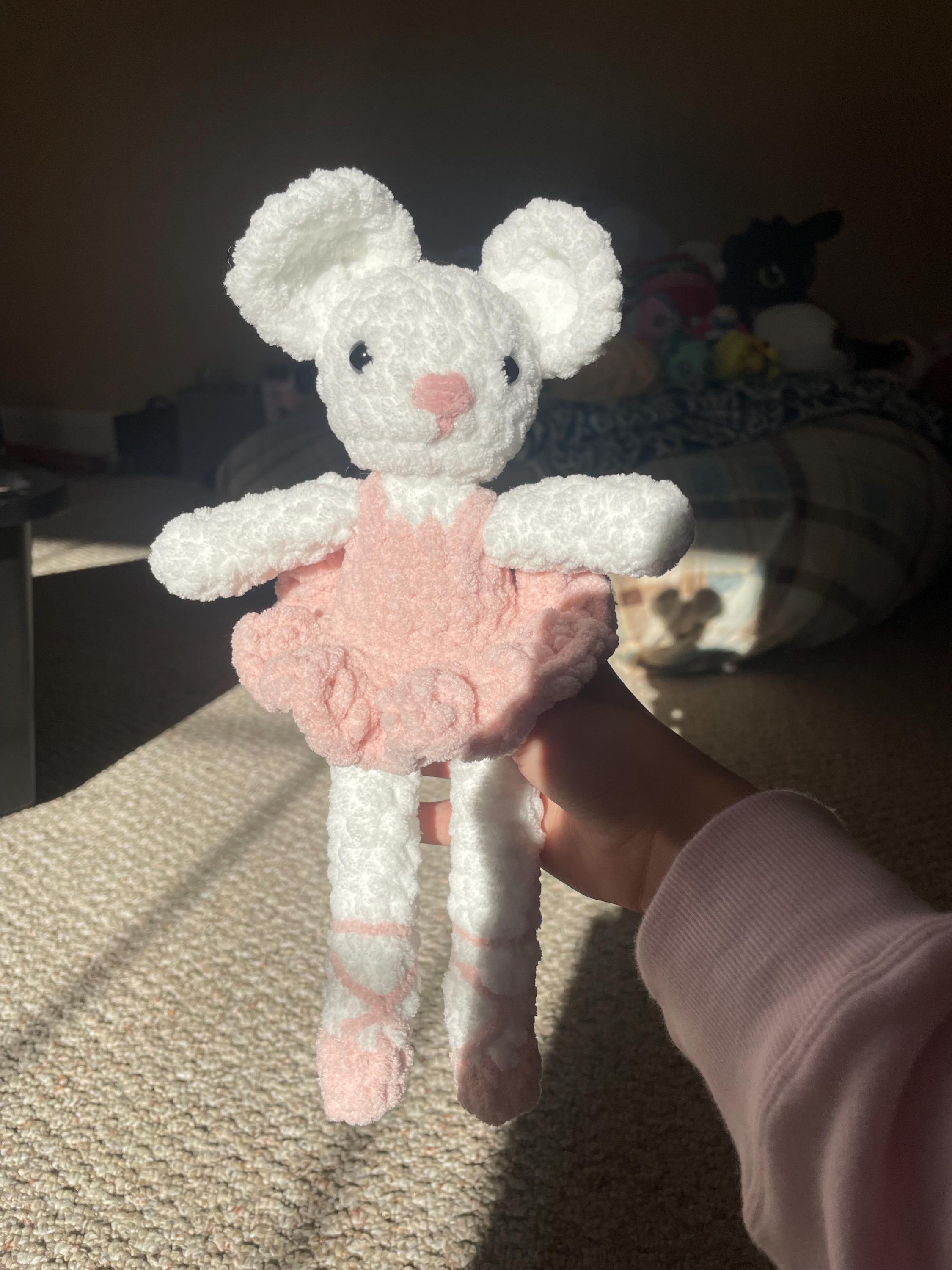 Crochet Ballerina Mouse | Handmade Amigurumi | Ballerinas | - Etsy