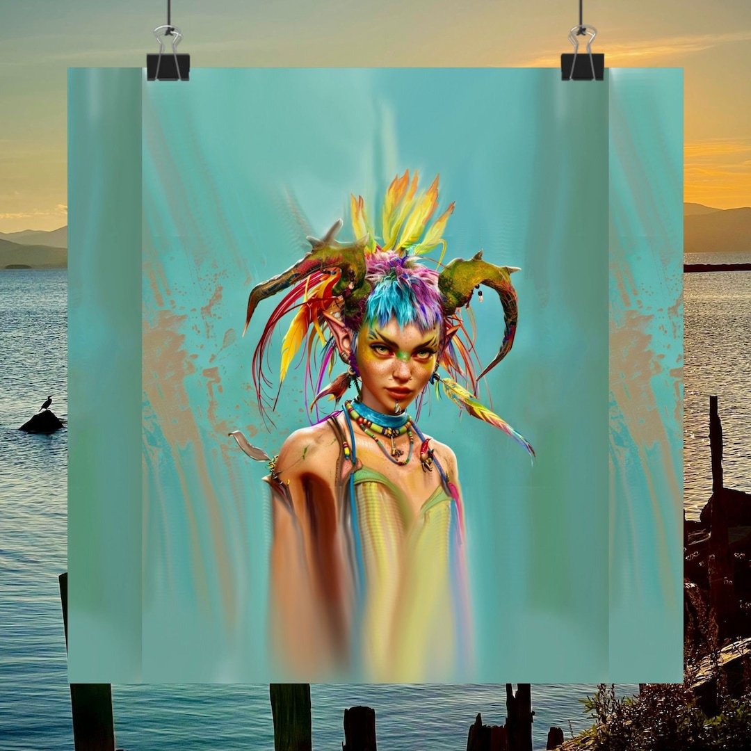 Lyrapost-apocalyptic Pixie, Vertical Poster College Dorm Decor ...