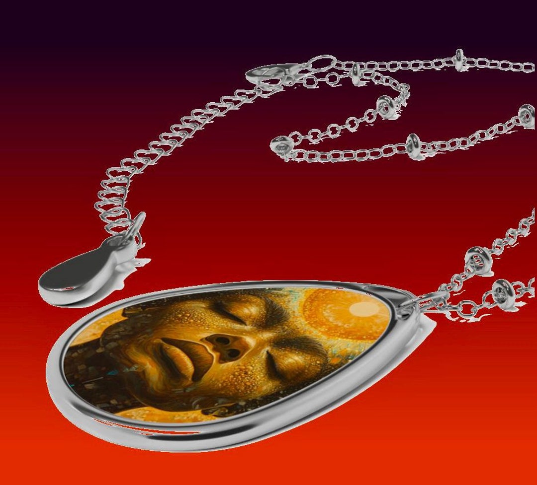 Radiant Soul Pendant Necklace Personalized Pendant Necklace, Artistic ...