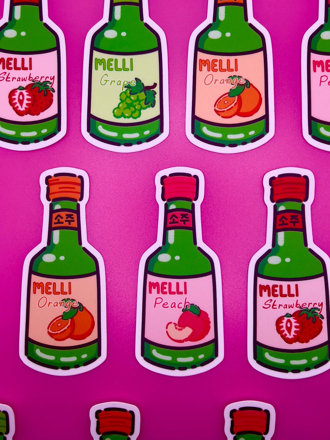 Soju Stickers - Etsy