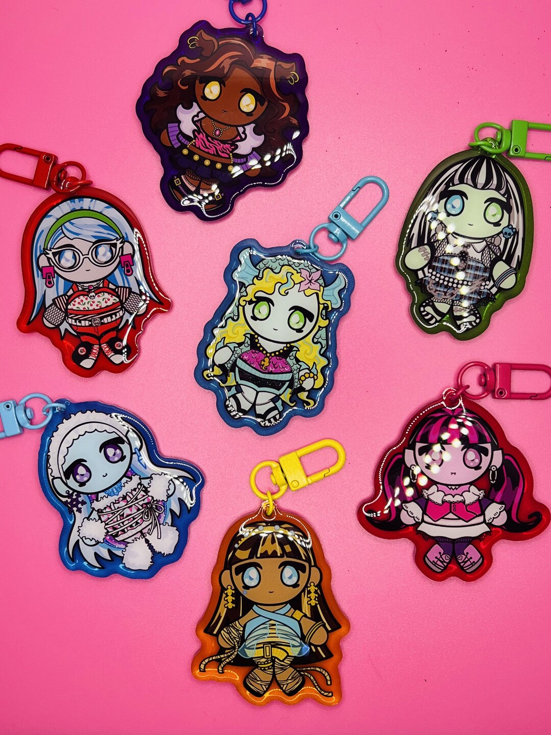 Monster High Keychains - Etsy