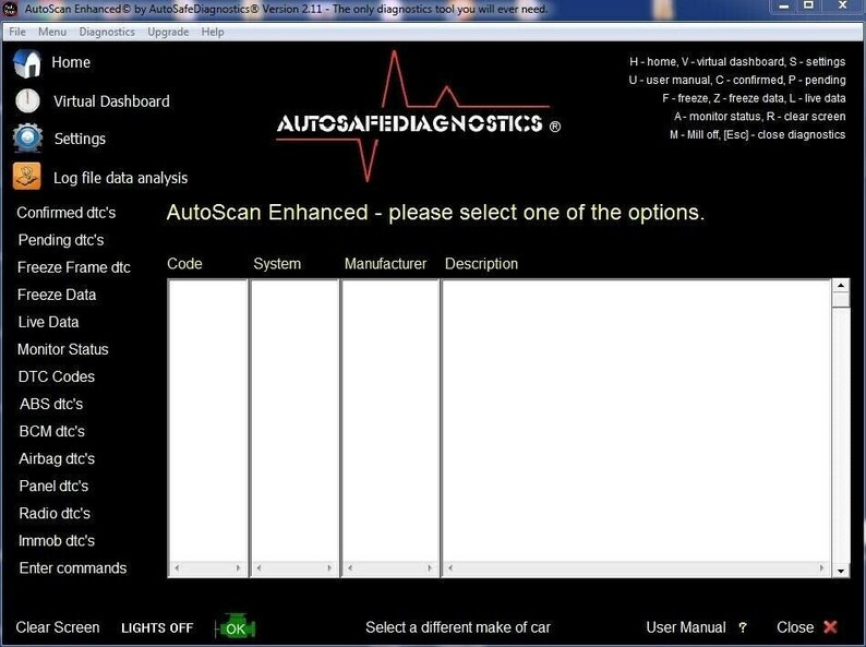 Autoscan Enhanced PLUS OBD2 EOBD Engine Car Diagnostic Software for All ...