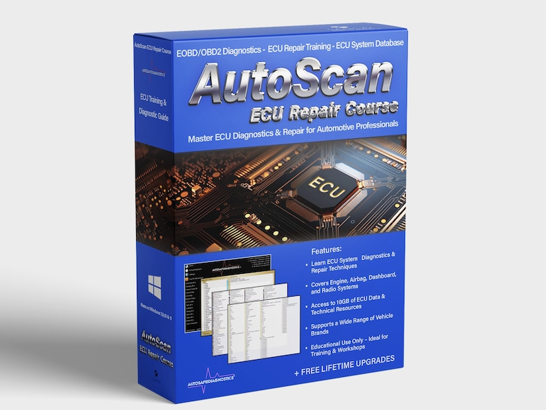Autoscan ECU Repair & Diagnostic Training Guide - Educational Software ...