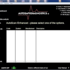 Autoscan Standard OBD2 EOBD Engine Car Diagnostic Software for All ...
