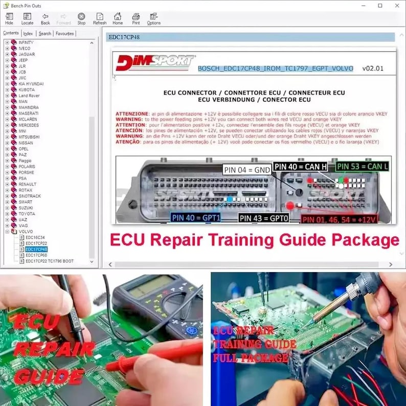 Autoscan ECU Repair & Diagnostic Training Guide - Educational Software ...
