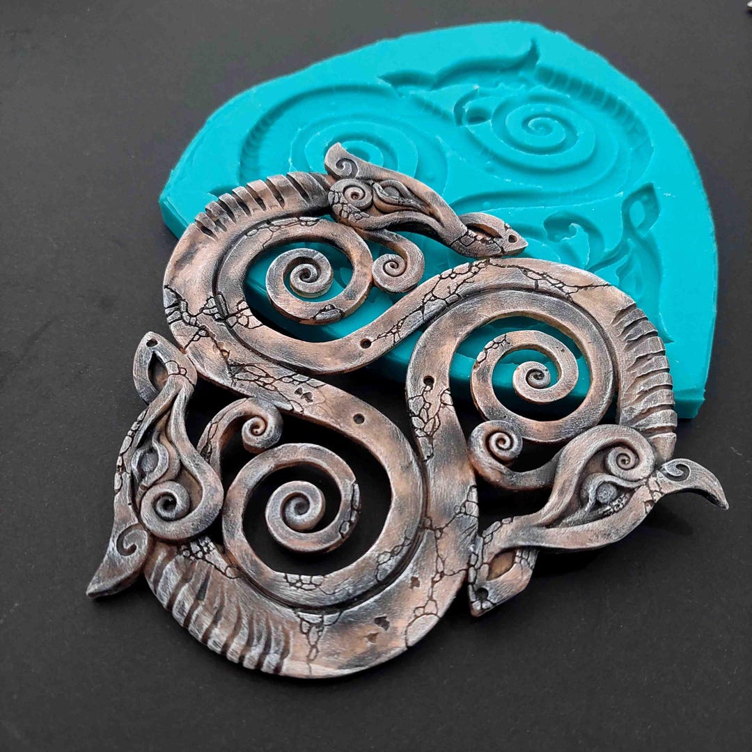Silicone Molds, Resin Copies, Crafts With Mold, Symbols Molds, Celtic ...