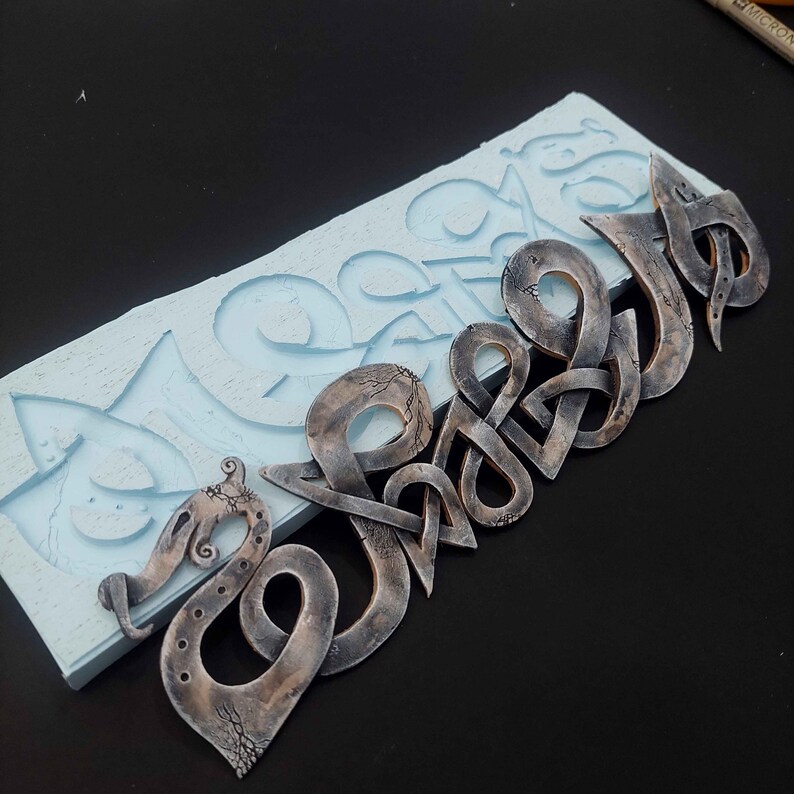 Celtic Viking Symbol Silicone Mold, Resin Crafting - Etsy
