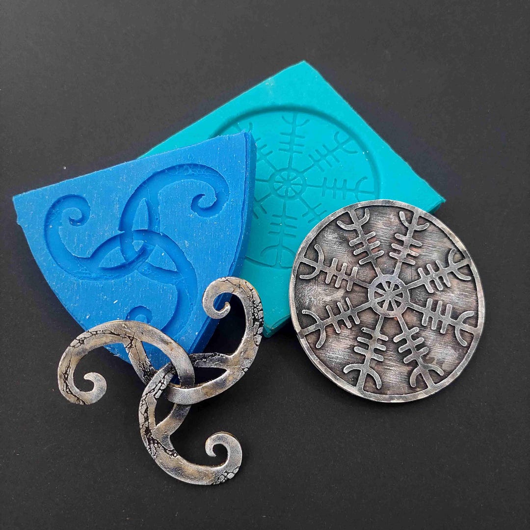 Silicone Mold,resin Copie,viking Symbol,celtic Mold,celtic Symbol ...
