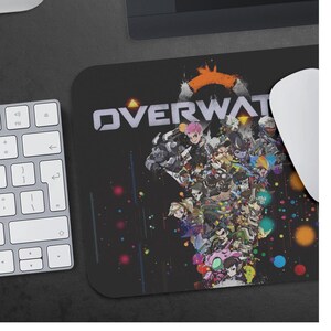 Overwatch Mousepad, Gamer Gift, Gamer Mousepad, Gift for Son Daughter ...