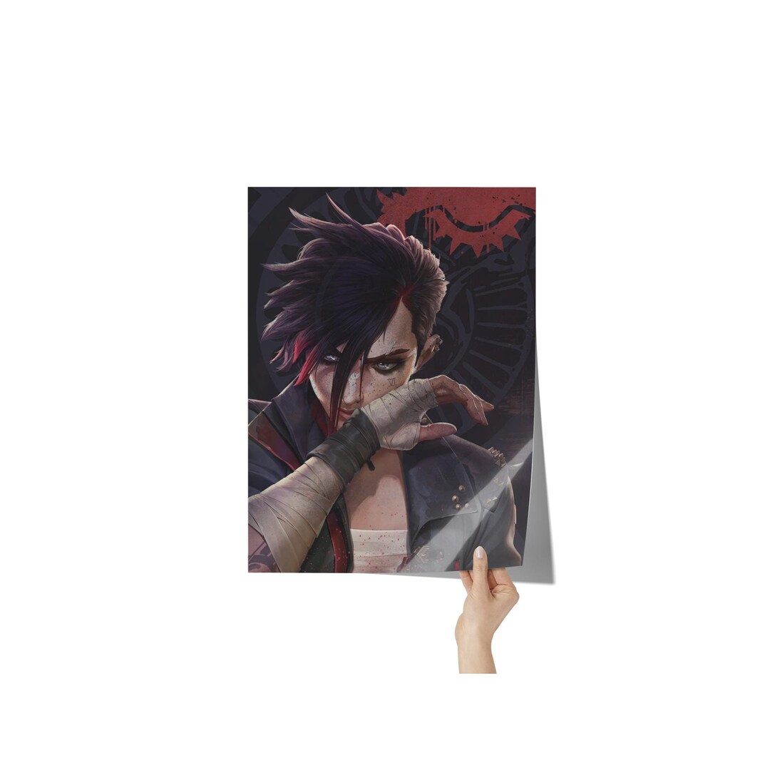 Arcane Poster 18 X 24, Arcane Merch, Arcane Vi, Vi Arcane, Arcane ...