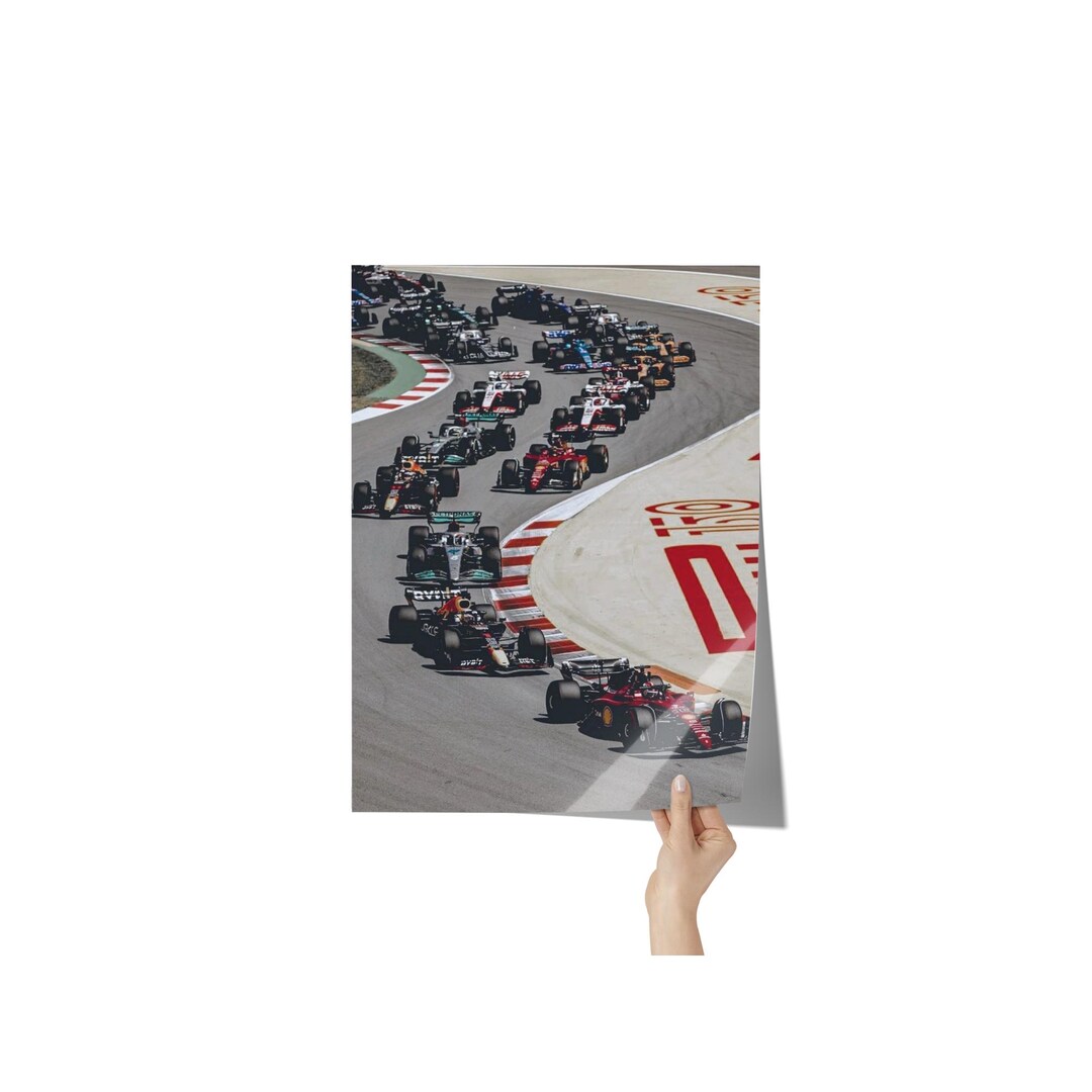 F1 Poster: 18x24 | F1 Art, F1 Decor, Racing Decor, Mancave Decor, Car ...