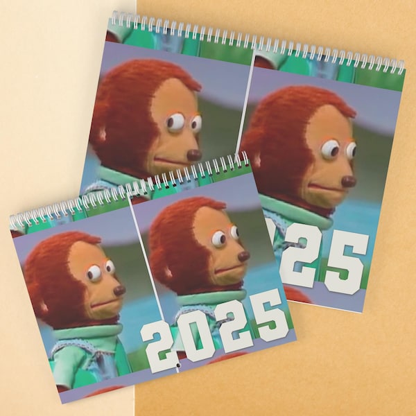 2025 Meme Calendar - Etsy