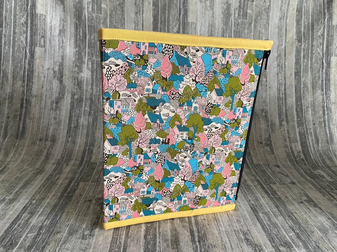 Large Booklet Pouch Transparent Vinyl Pockets, Zipper Pouch, Project ...