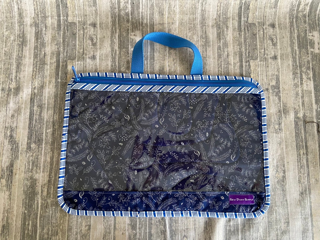 Large Vinyl Window Project Bag With Handle for Your Cross Stitch ...