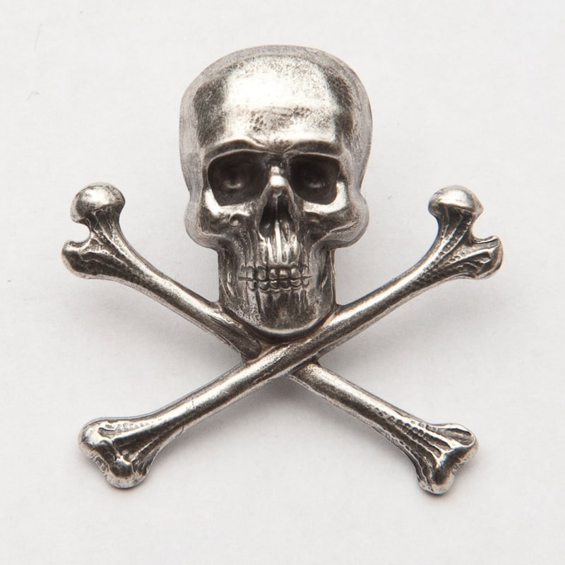 Skull Lapel Pin - Etsy