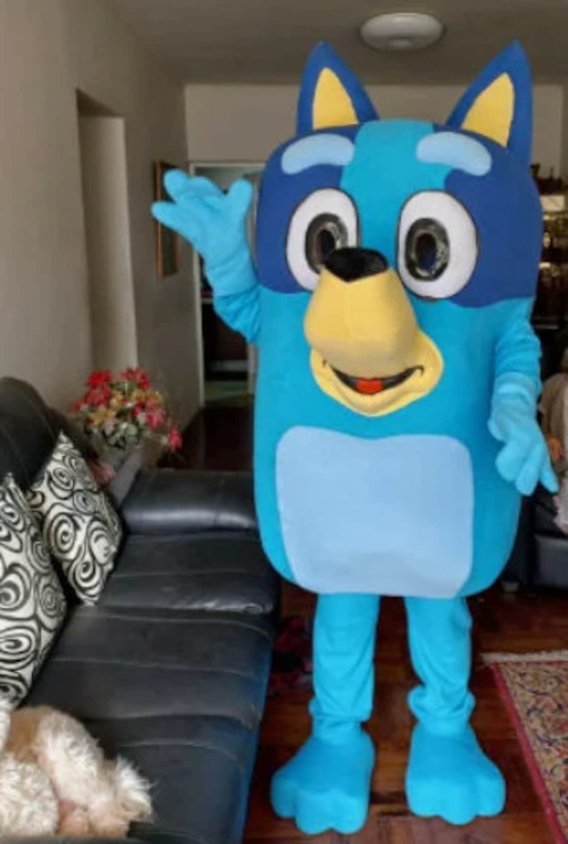Bluey Mascot Costume Party Game Character Fancy Dress Adult Event - Etsy