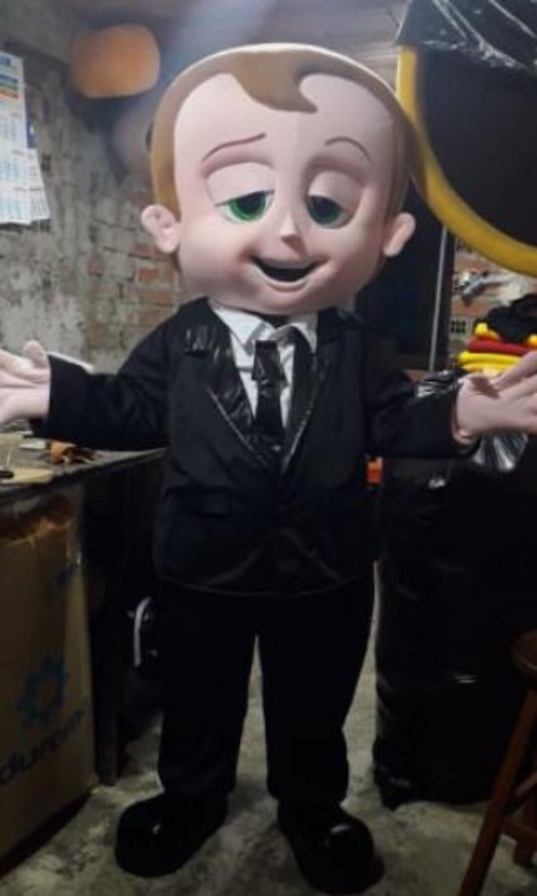 The Baby Boss Mascot Costume Party Game Character Fancy Dress Adult ...