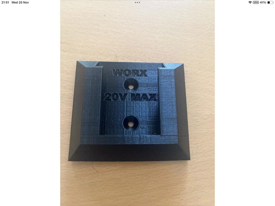 Worx Powershare 20v Battery Holder Wall Mount X3 - Etsy
