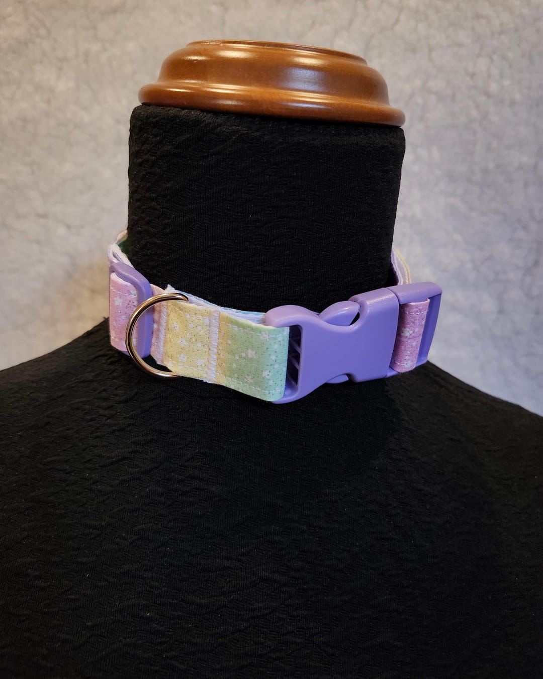 Pet Regression/play Collar Pastel Rainbow Sparkles purple - Etsy