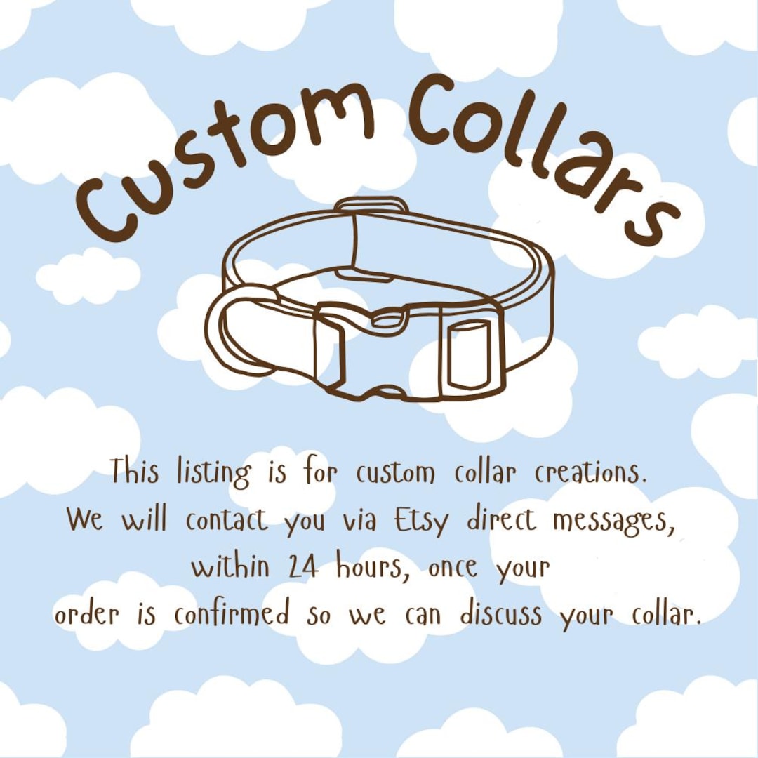 Pet Regression/play Collar - Customs Pre-order - Etsy