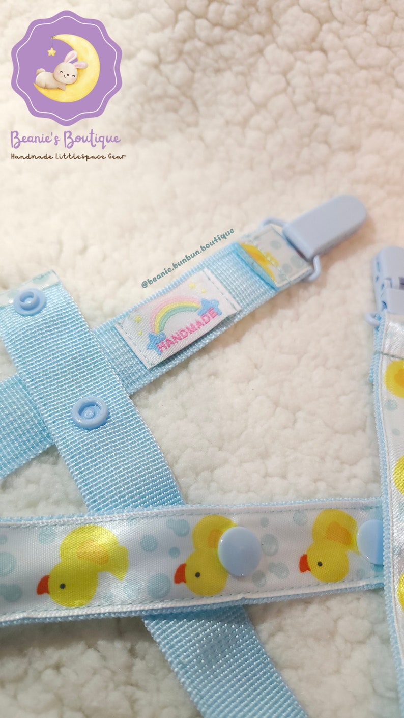 Ducky Pacifier Clip - Adult Age Regression - Etsy