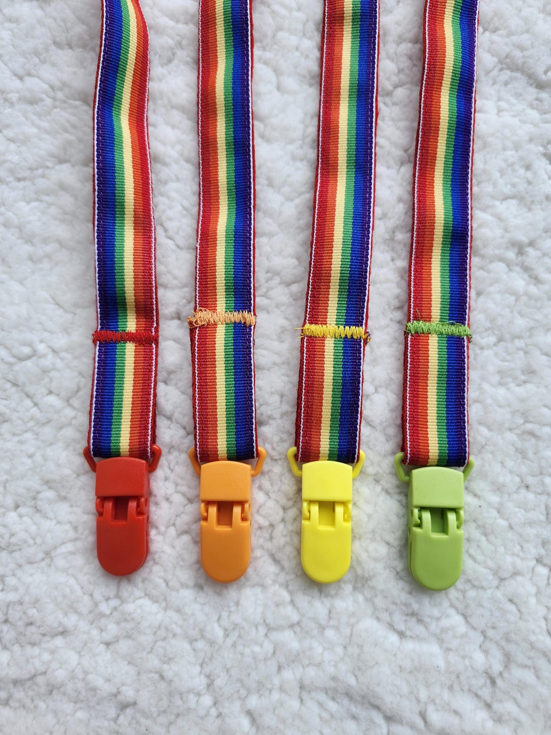 Rainbow Pacifier Clip - Adult Age Regression - Etsy