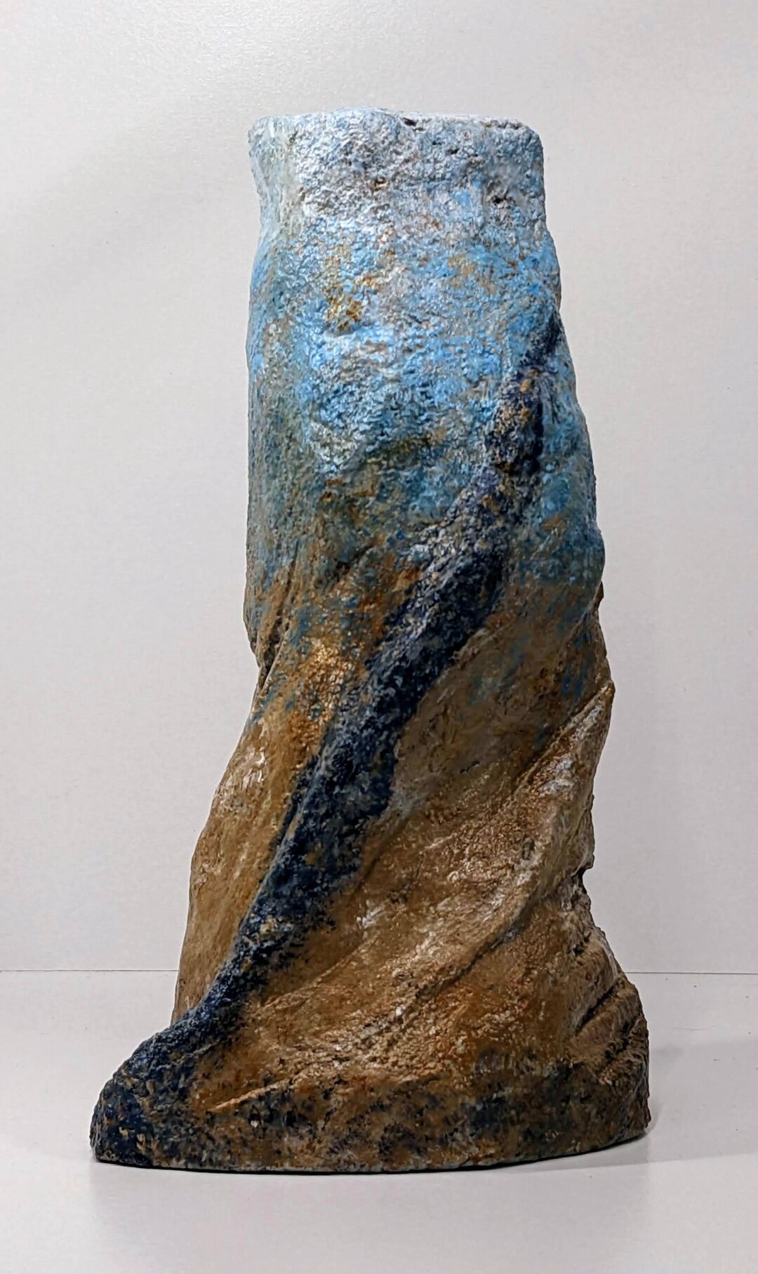 Abstract Concrete Sculpture: Handmade Monolithic Art - Desert Southwest ...