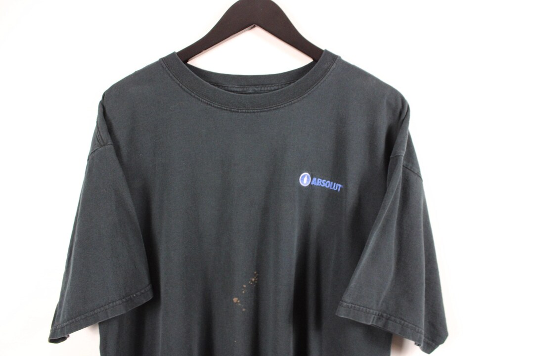 Vintage Absolut Vodka Shirt Retro Alcohol Tee, Classic Drinkwear ...