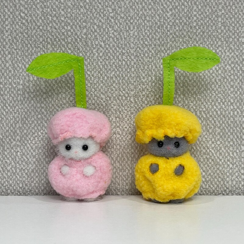 Calico Critter Keychain Cherry - Etsy