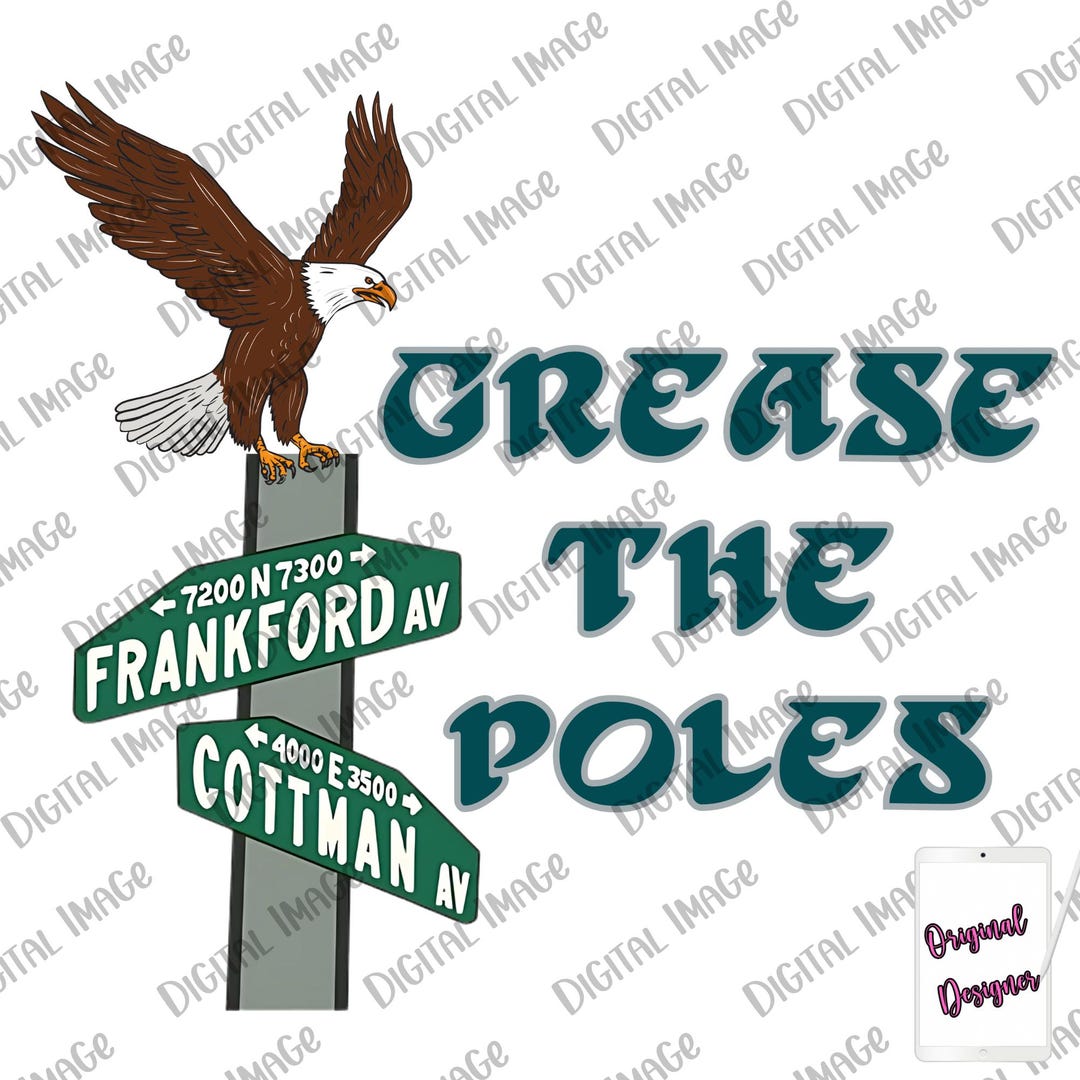 Grease the Poles, Philadelphia Football, NFC Champs, 2025 Winners ...