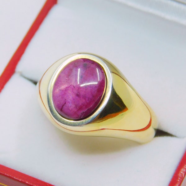 Star Ruby Ring - Etsy