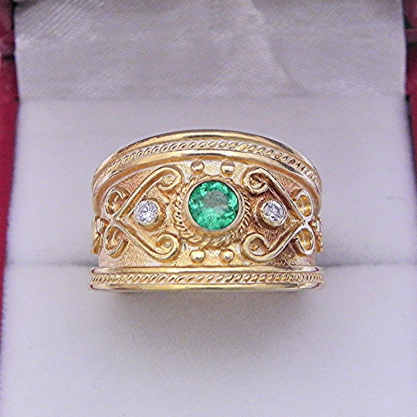 Etruscan Ring - Etsy
