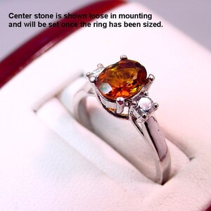 AAA Brown Bronze Dravite Tourmaline 8x6mm 1.20 Carats 14K White or ...