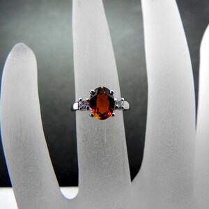 AAA Brown Bronze Dravite Tourmaline 8x6mm 1.20 Carats 14K White or ...
