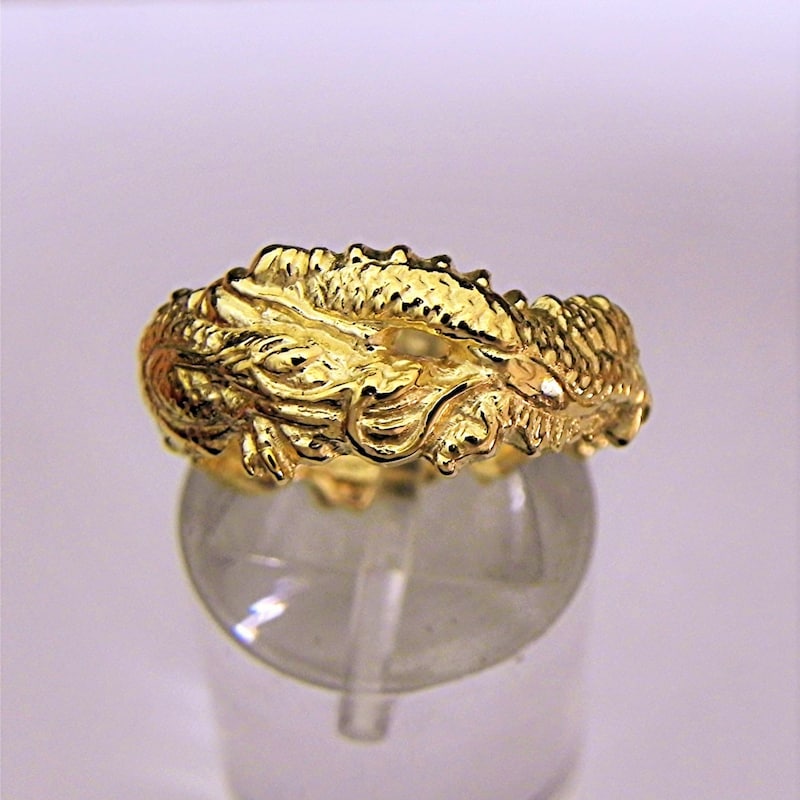 Dragon Wedding Ring - Etsy