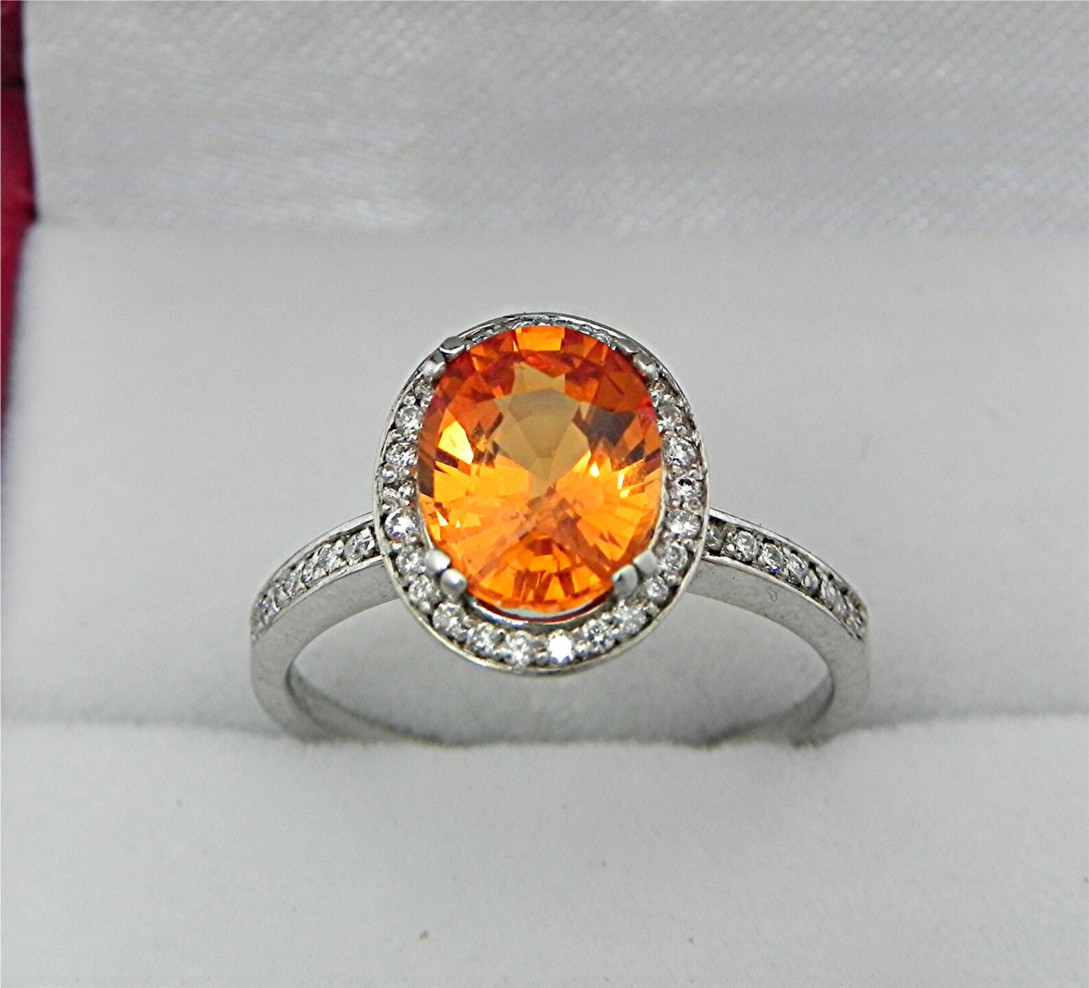 AAAA Mandarin Orange Spessartite Garnet 9x7mm 2.51 Carats 14K - Etsy