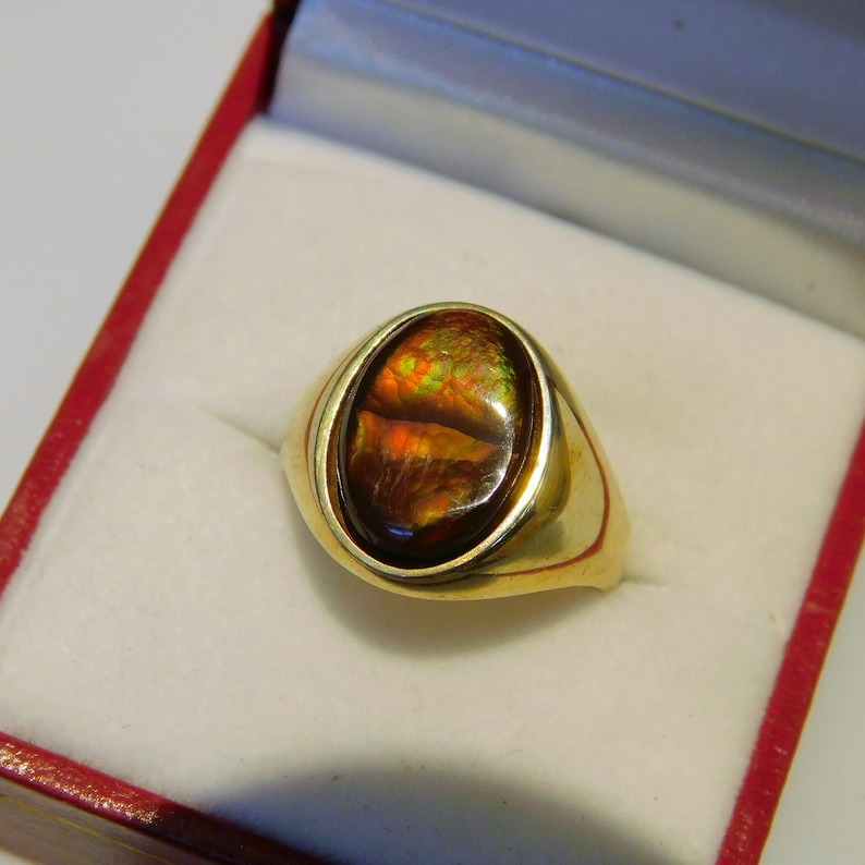 AAAA Imperial Fire Agate From Mexico 13x10mm 4.16 Carats in - Etsy