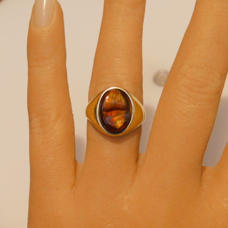 AAAA Imperial Fire Agate From Mexico 13x10mm 4.16 Carats in - Etsy