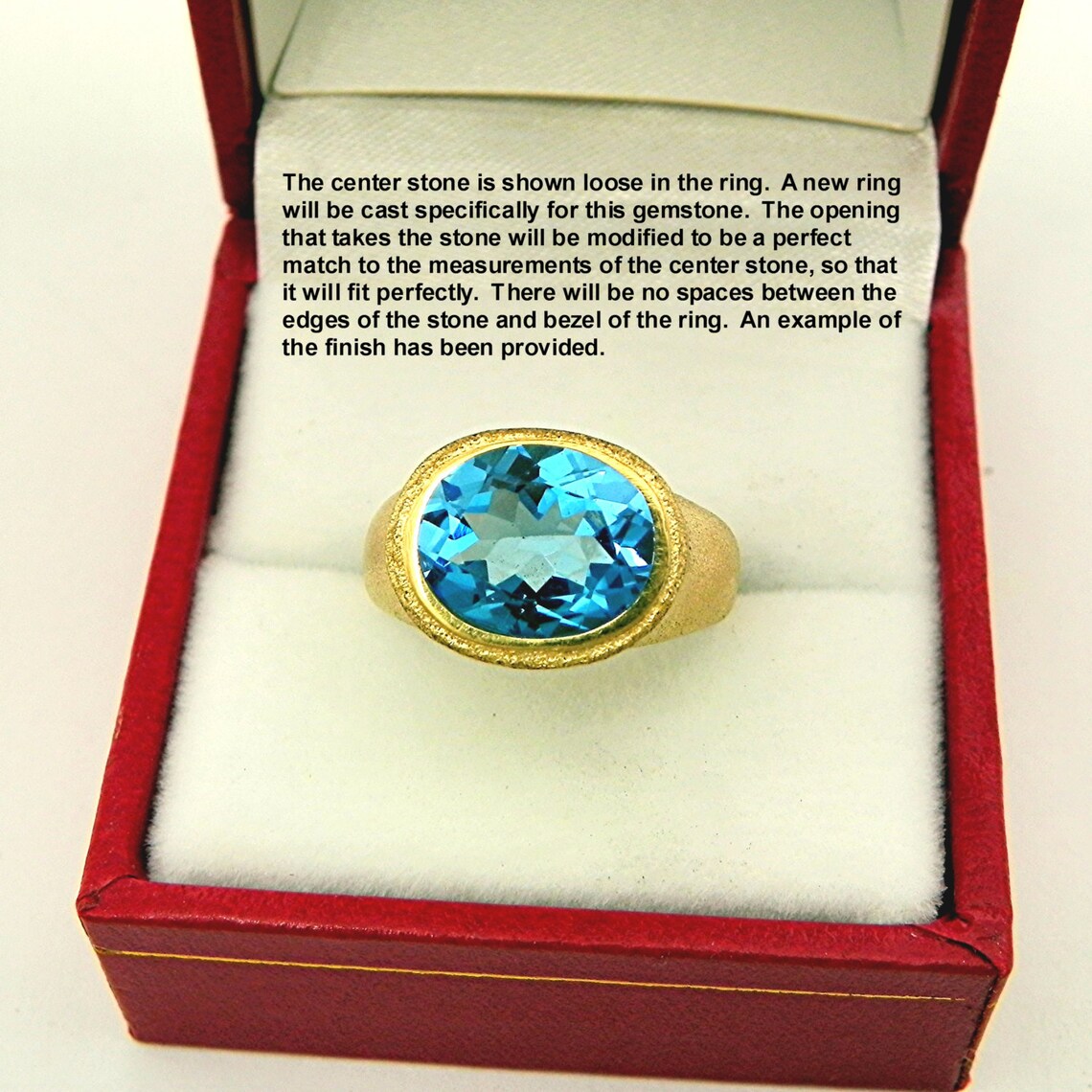 AAAA Neon Blue London Blue Topaz Top Color 11x9mm 3.00 Carats - Etsy