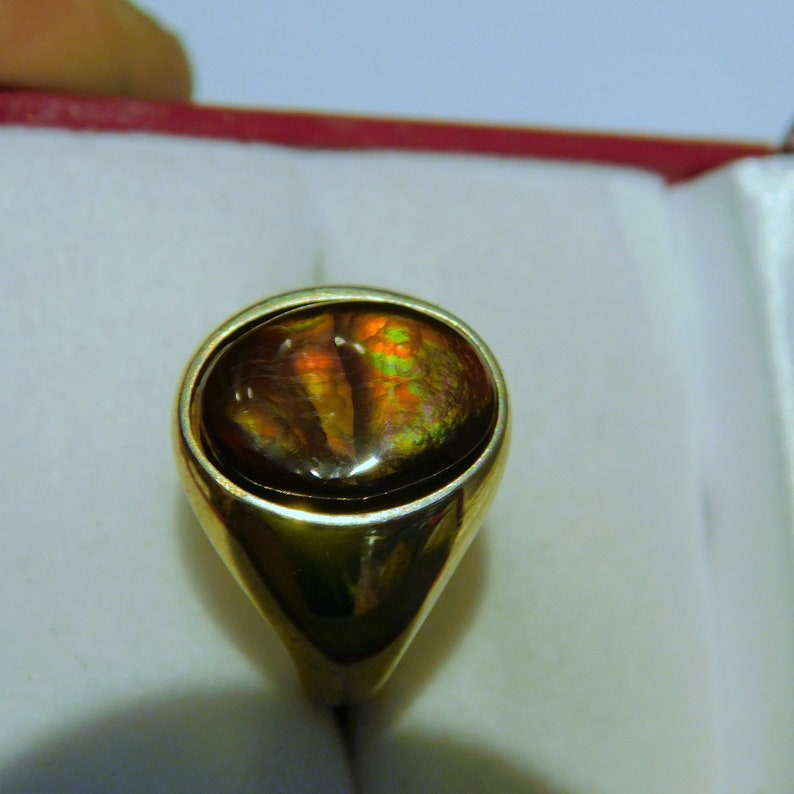 AAAA Imperial Fire Agate From Mexico 13x10mm 4.16 Carats in - Etsy