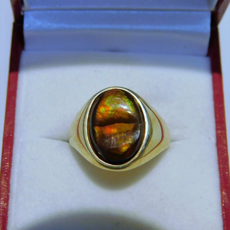 AAAA Imperial Fire Agate From Mexico 13x10mm 4.16 Carats in - Etsy