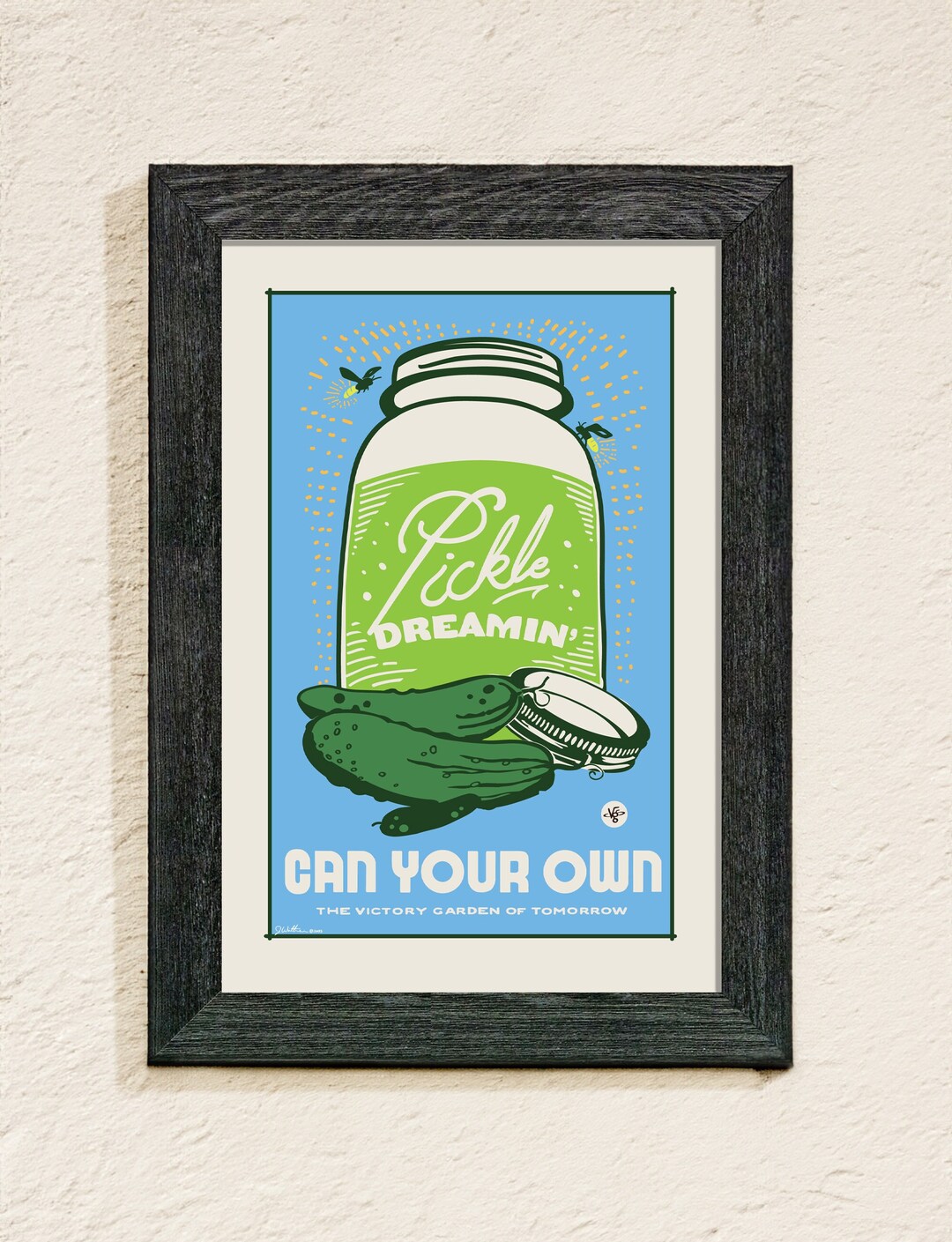 Pickle Dreamin' Poster Household Edition - Etsy