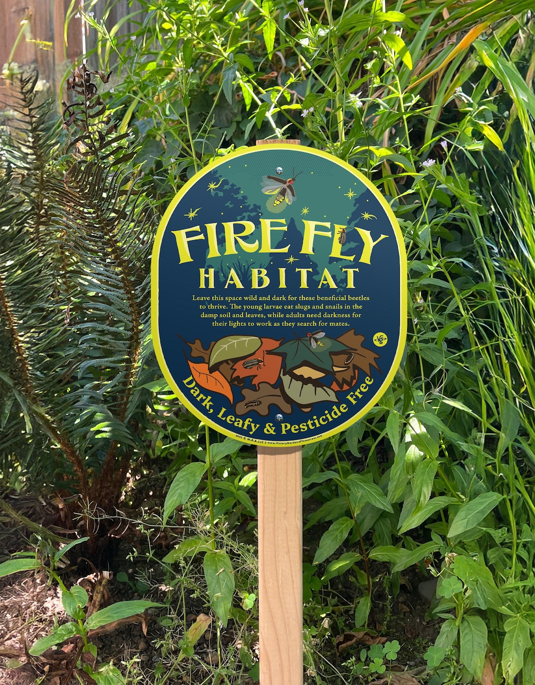 Firefly Habitat - Dark Leafy and Pesticide Free for Lightening Bugs - Etsy
